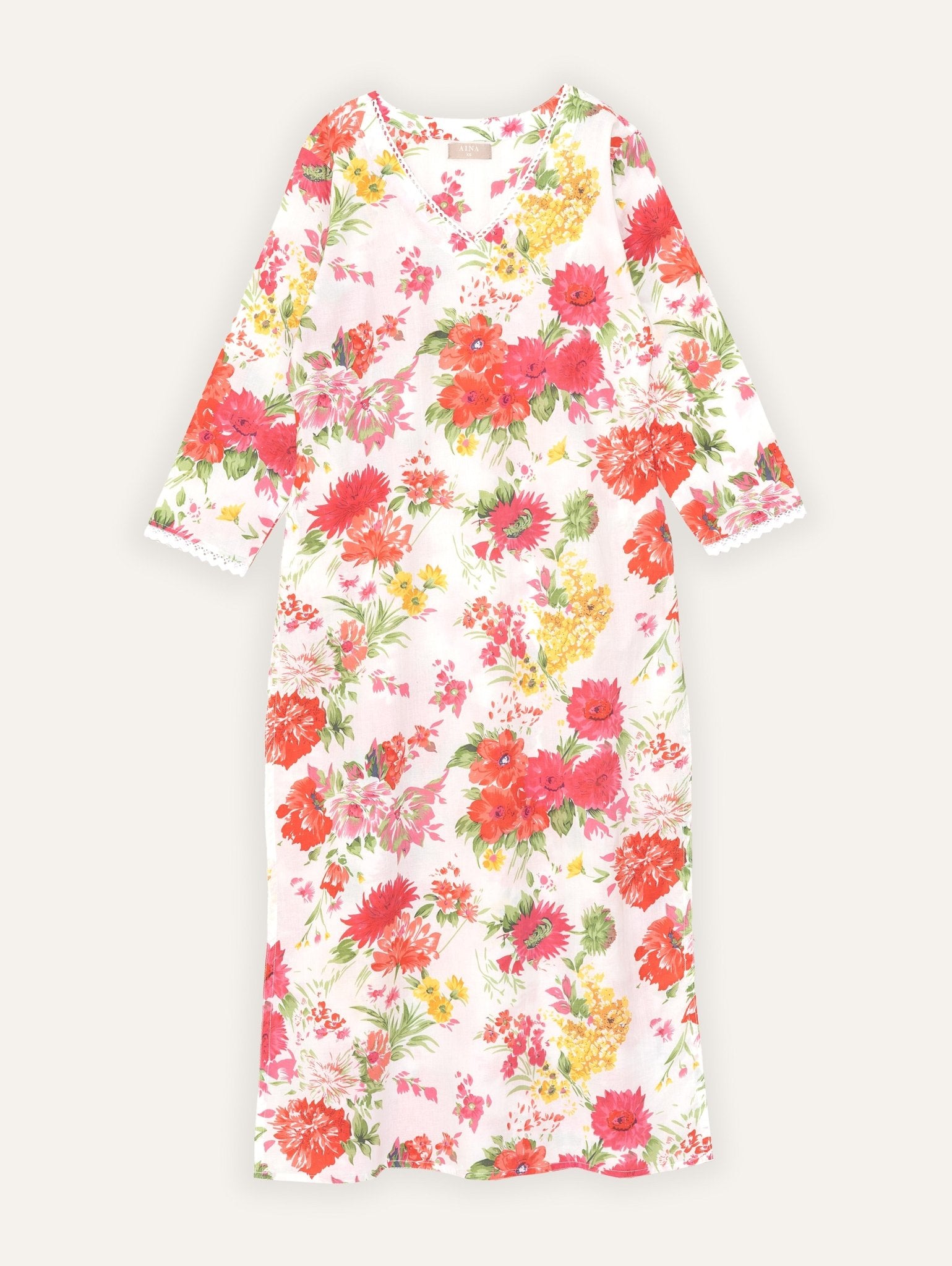 Eliza Cotton Printed Straight Kurta